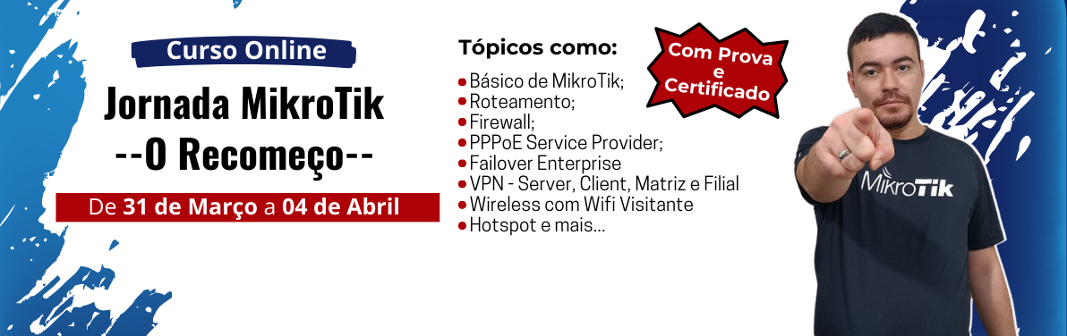 Redes Brasil – Treinamentos MikroTik, Ubiquiti, Cisco, Linux, Voip ...
