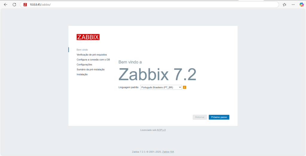 Como instalar o Zabbix no Debian 12 - Redes Brasil